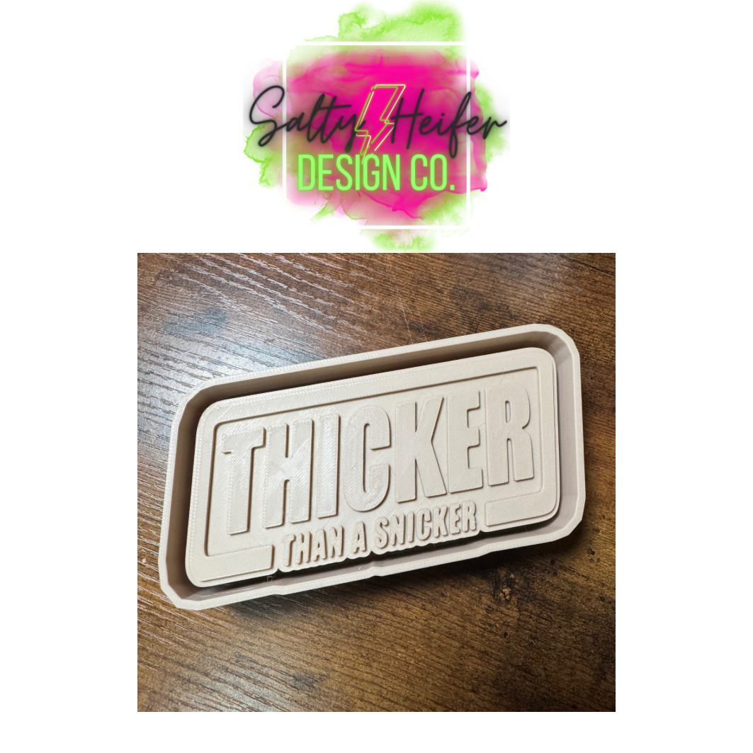 Thick snicker mold – Salty Heifer Design CO.